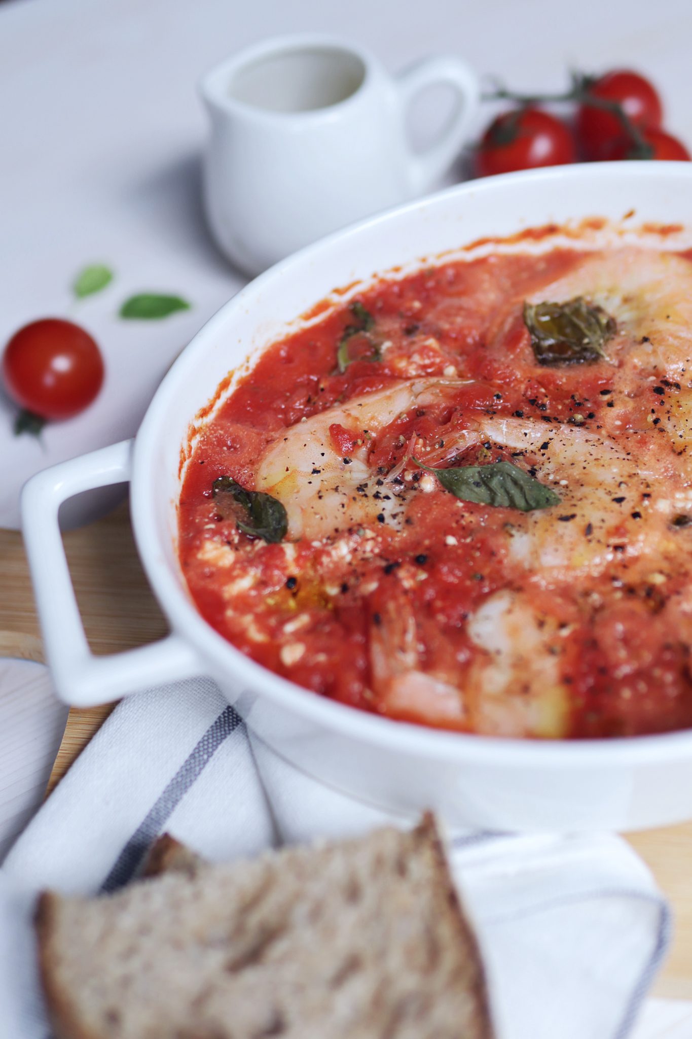 Creveti Saganaki - hayateria